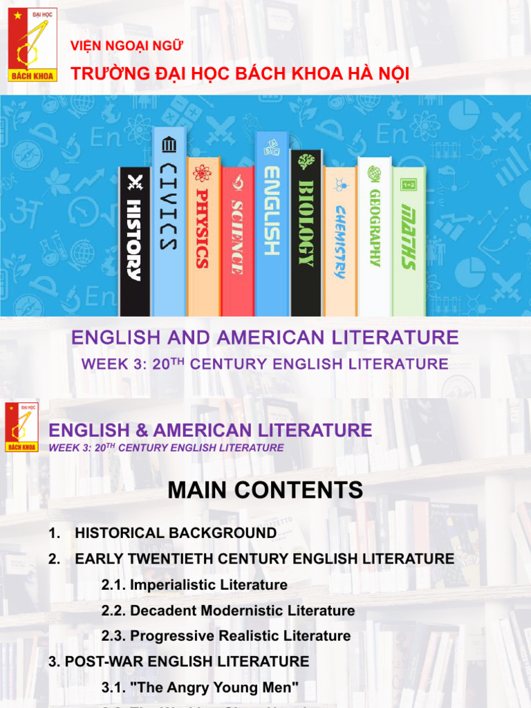 20th Century English Literature Overview | PDF | The Forsyte Saga