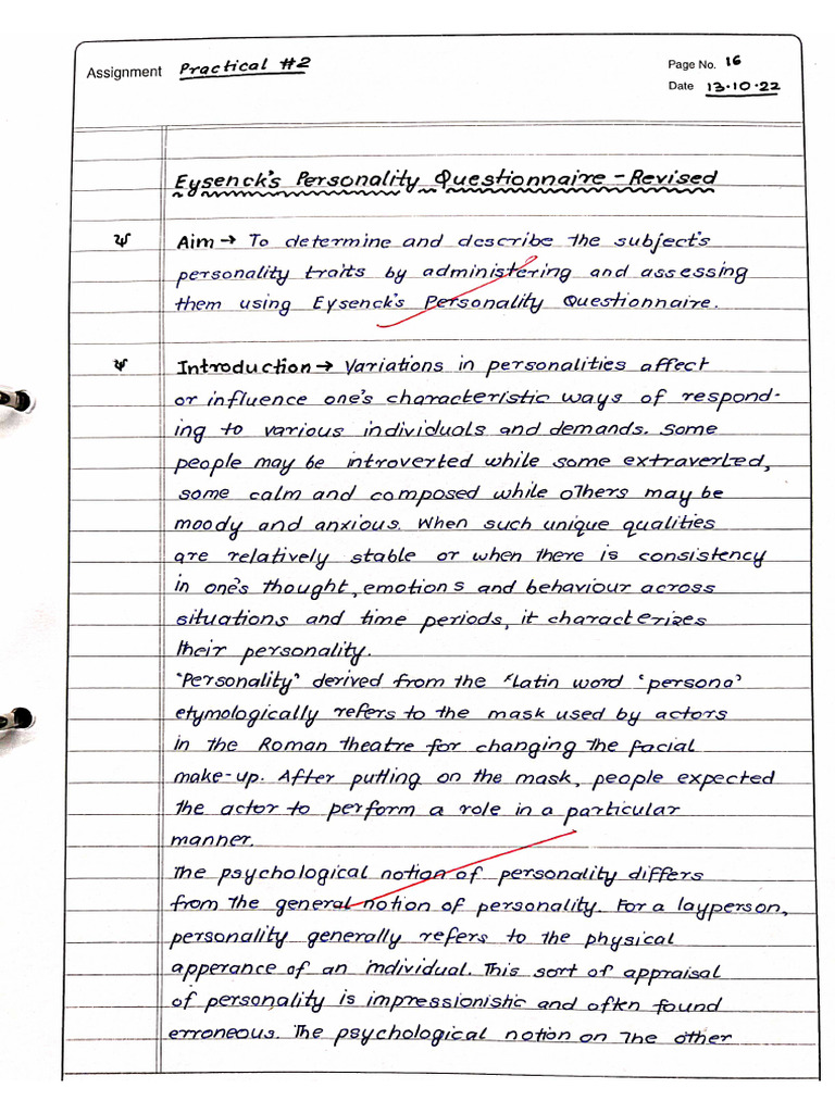 EPQ R Write Up | PDF