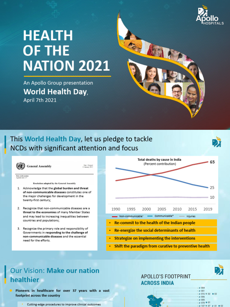 2021 HEALTH OF A NATION vFINAL | PDF | Non Communicable Disease ...