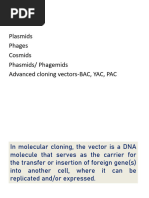 Plasmid pBR322 | PDF | Molecular Cloning | Vector (Molecular Biology)