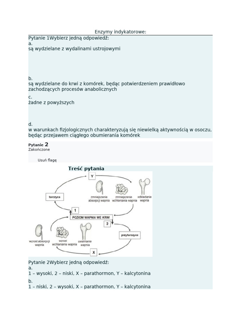 Biochemia Test09 | PDF