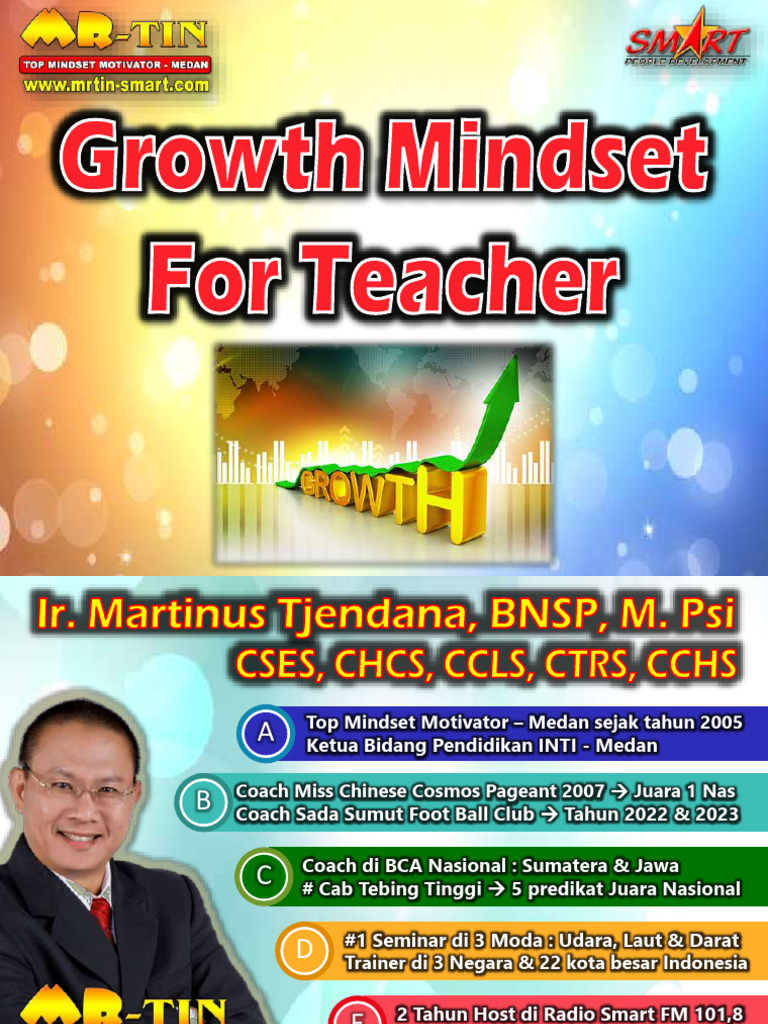 Materi Growth Mindset For Teacher | PDF