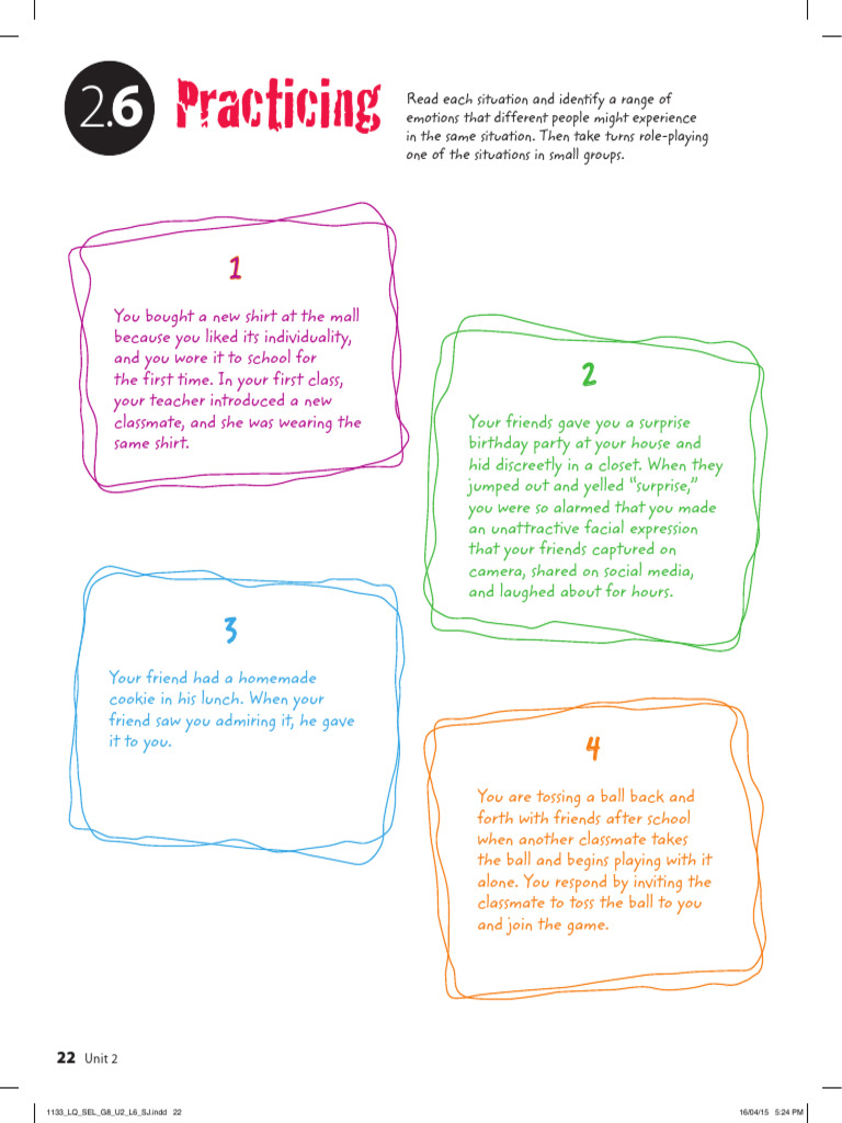 Understanding Emotional Responses in Situations | PDF | Emotions