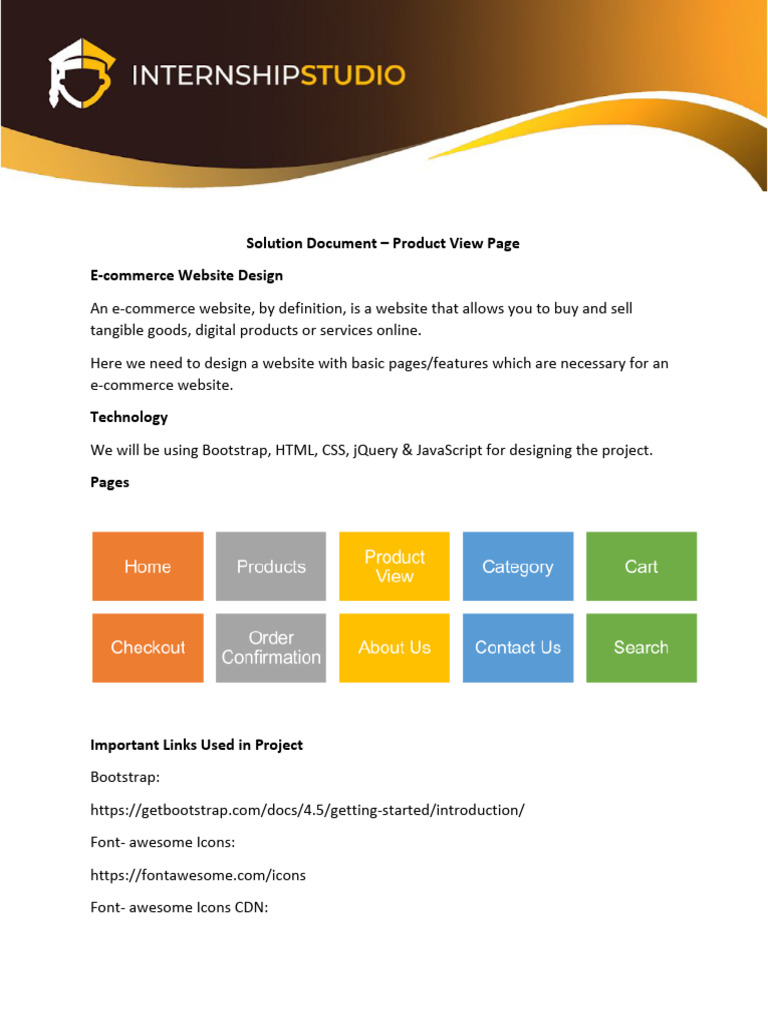 Step3 Solution Document Product View Page - Docx - Lyst1294 | PDF | Bootstrap (Front End ...