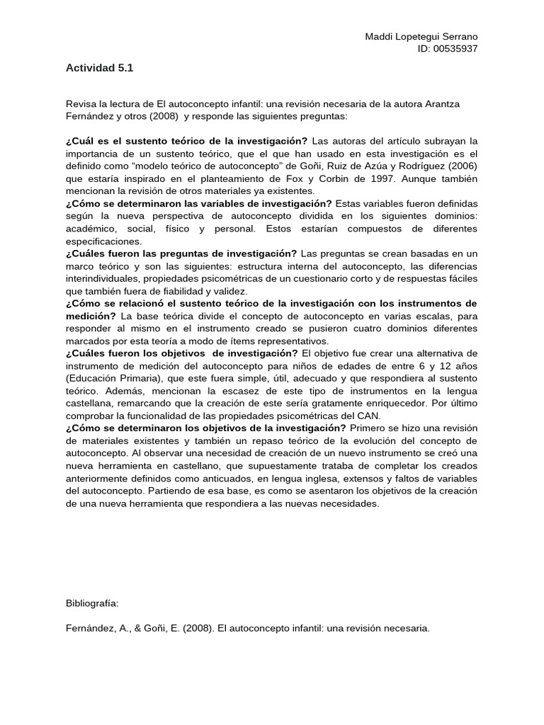 Act5 1 | PDF | Validez (Estadísticas) | Science