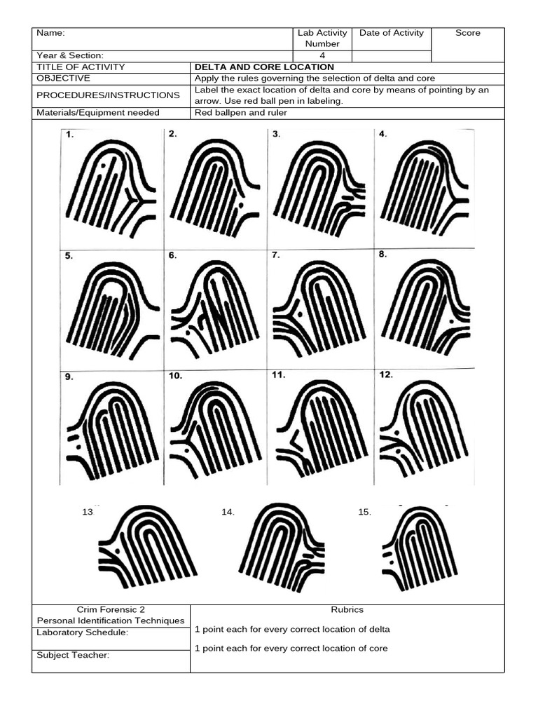 Lab 4 Delta Core Location | PDF
