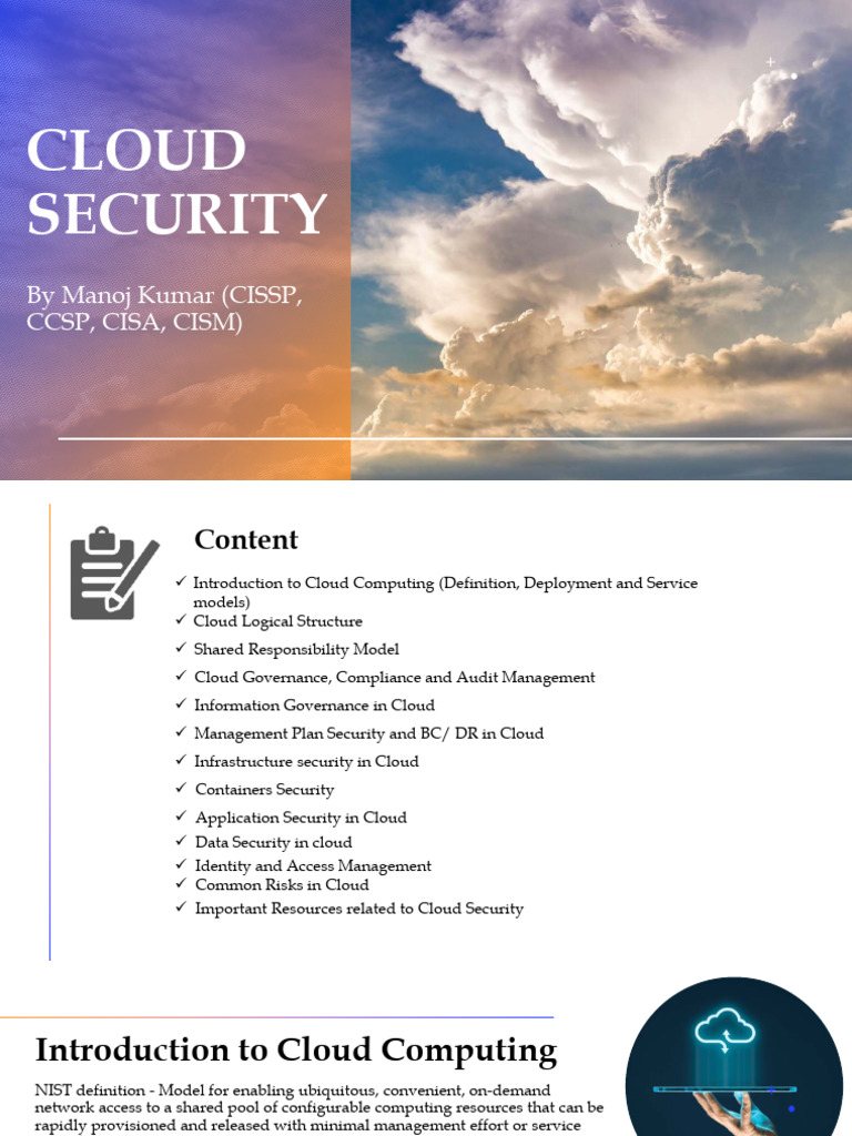 Cloud Security Essentials Guide | PDF | Cloud Computing | Computer Security