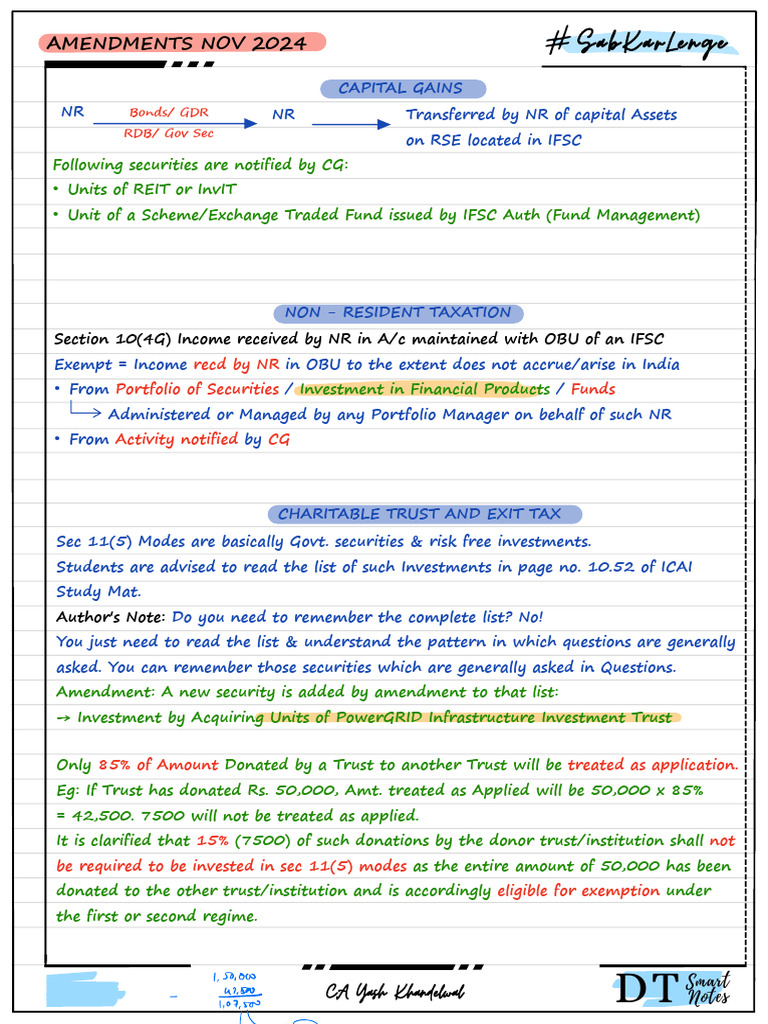 Non-Resident Taxation and Trusts Guide | PDF | Value Added Tax | Invoice