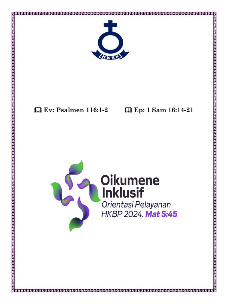 Immanuel Wisata Rohani | PDF