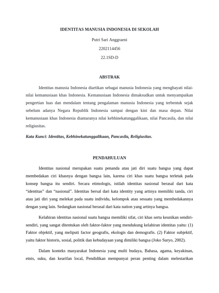 Artikel Aksi Nyata Topik 3 - Putri Sari Anggraeni | PDF