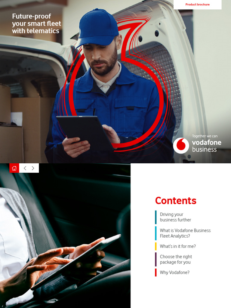 VFA Update Vodafone Business Fleet Analytics Brochures ENG - v1 | PDF ...