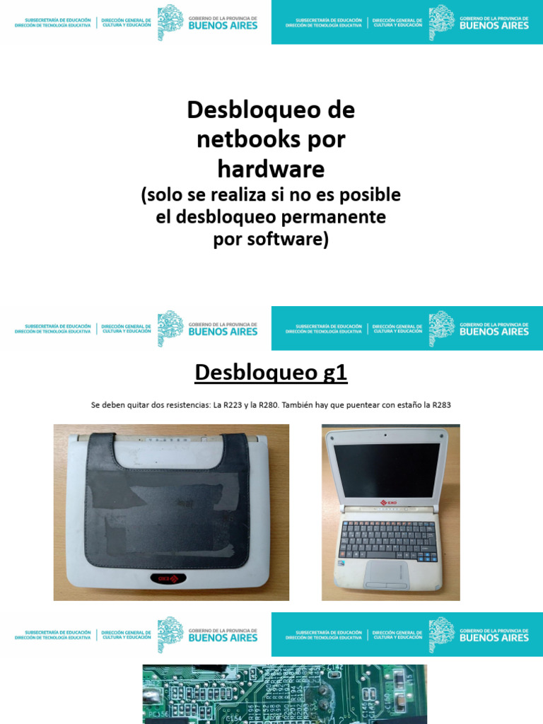 Desbloqueo de Netbooks Por Hardware | PDF | Archivo de computadora | Informática