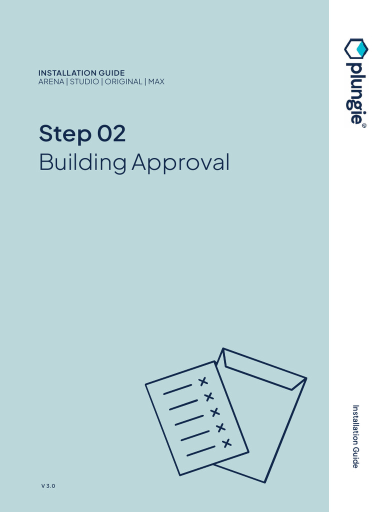 Plungie Install Guide-Step 02 Building Approval | PDF | Regulatory ...