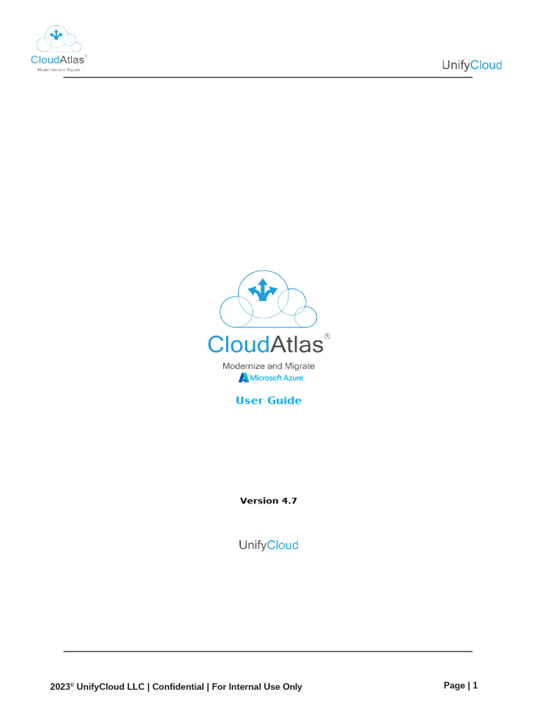 CloudAtlas_ModernizeandMigrate_UserGuide | PDF | Microsoft Sql Server | Microsoft Windows