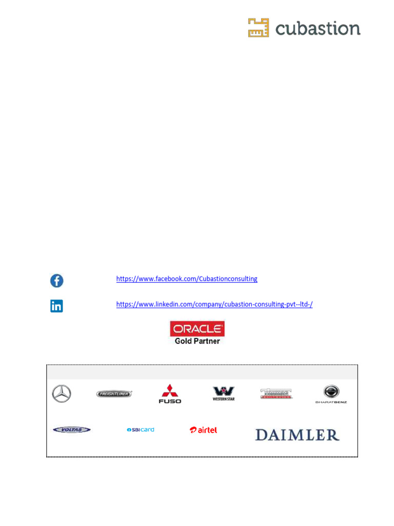 Cubastion Company Profile | PDF | Customer Relationship Management | Business