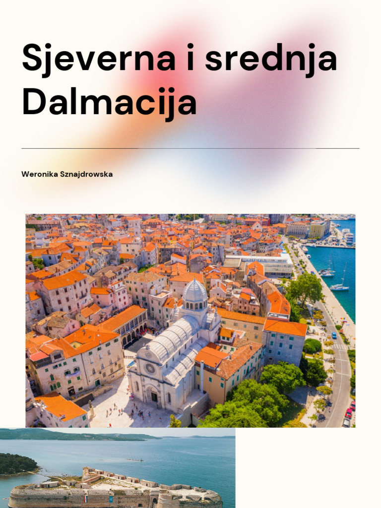 Sjeverna I Srednja Dalmacija | PDF