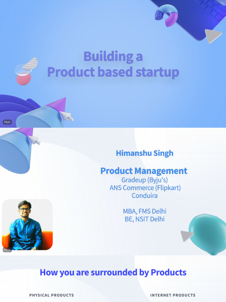 Building a Product based startup | PDF | Analytics | Business