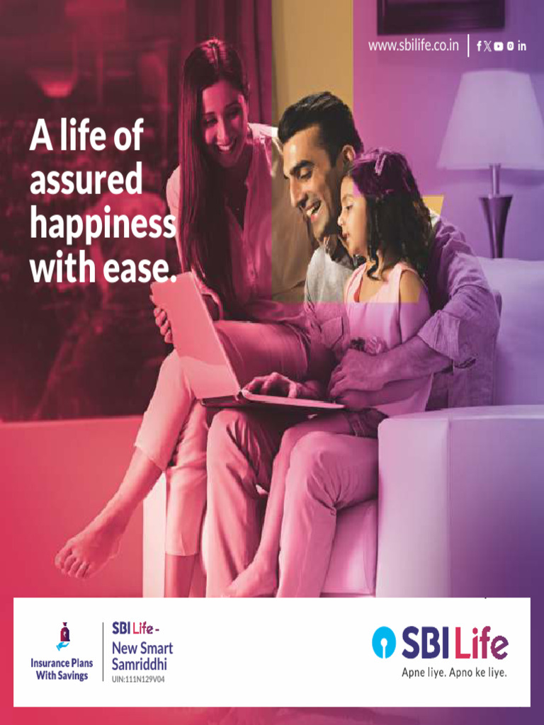 SBI+Life+-+New+Smart+Samriddhi V04 Brochure | PDF | Insurance | Life ...