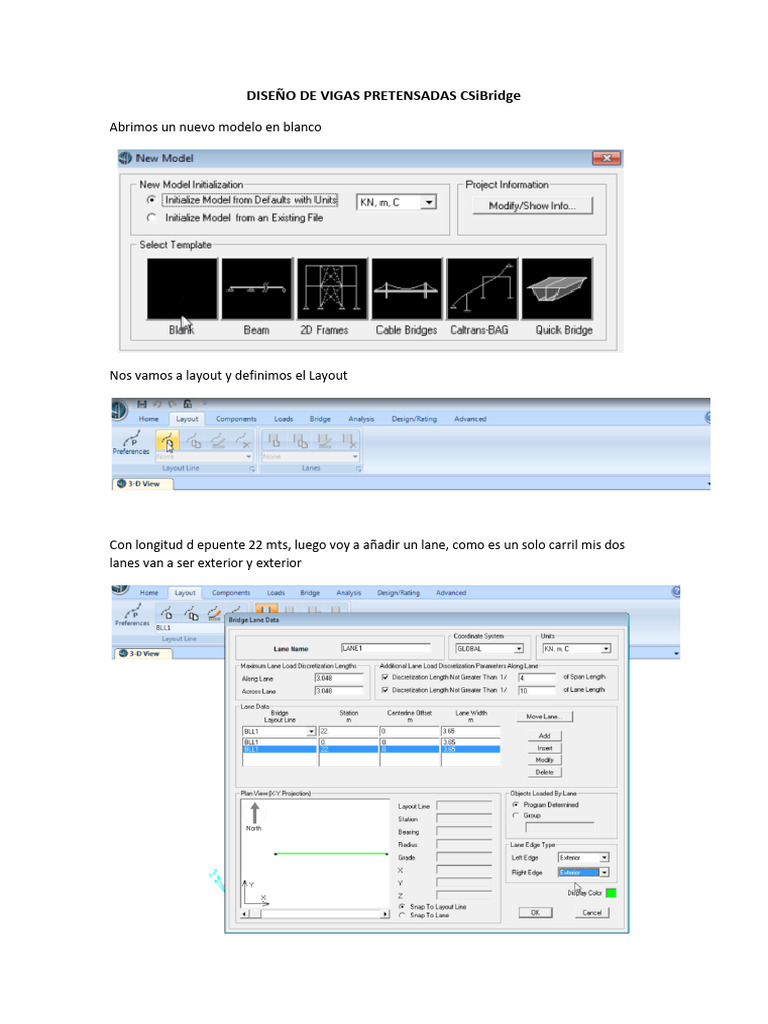 Diseño de Vigas Pretensadas en CSiBridge | PDF | Rigidez | Viga ...