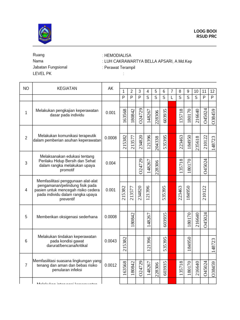 Logbook 2024 1 | PDF