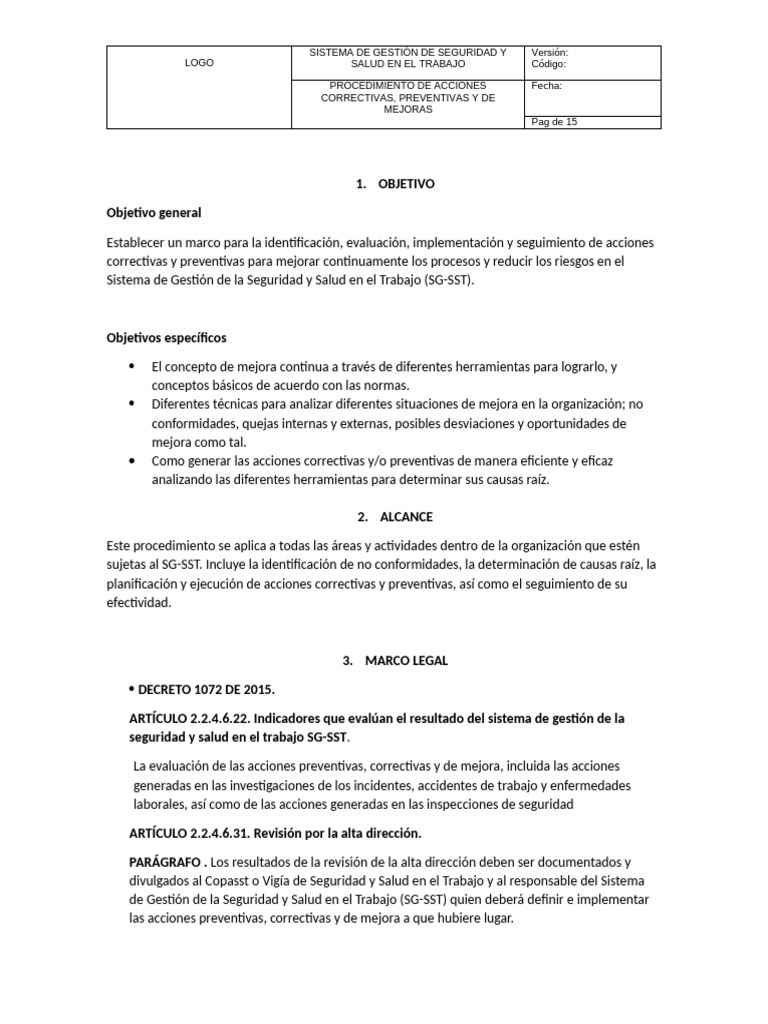 Procedimiento de Acpm Aprendiz | PDF | Sistema de manejo de calidad