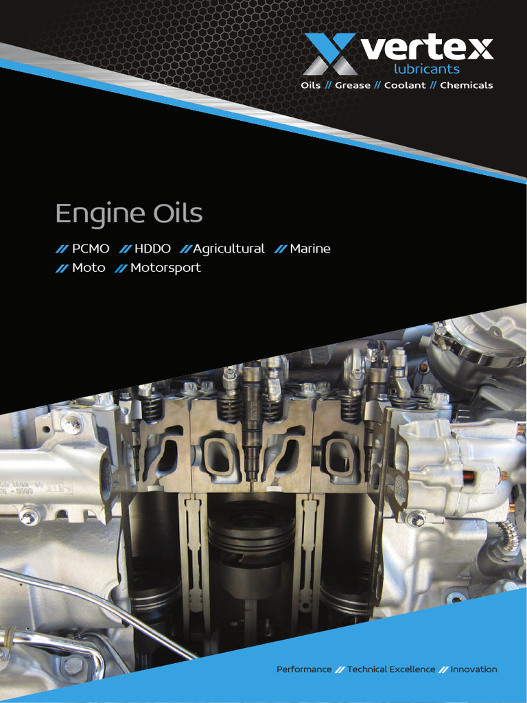 Vertex Engine Oil Product Catalogue | PDF | Motor Oil | Vehicle Industry