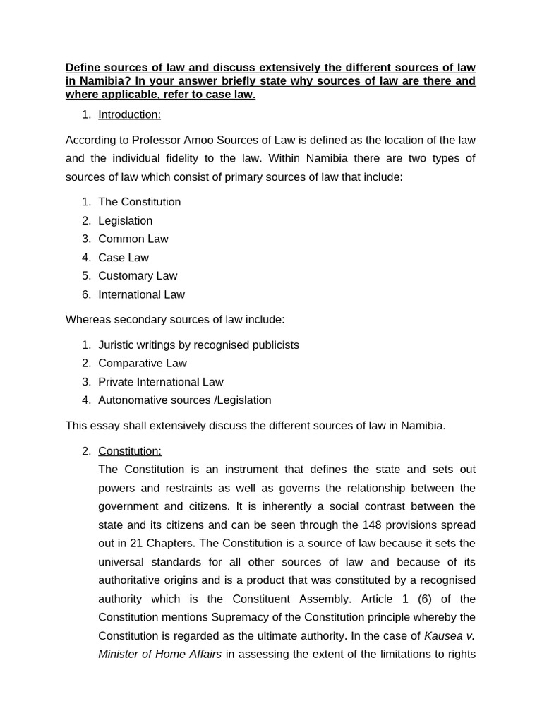 Intro To Law Essay Questions | PDF | Prosecutor | Notary Public