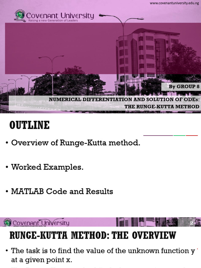 Runge Kutta Presentation Pdf Applied Mathematics Analysis 0892