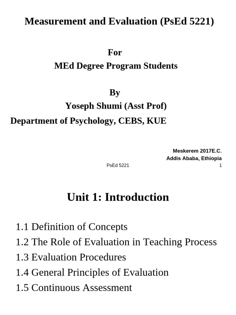 PsEd 5221 | PDF | Educational Assessment | Multiple Choice