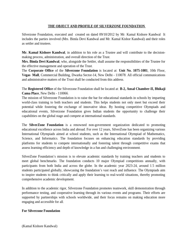 Letter Object SZF | PDF