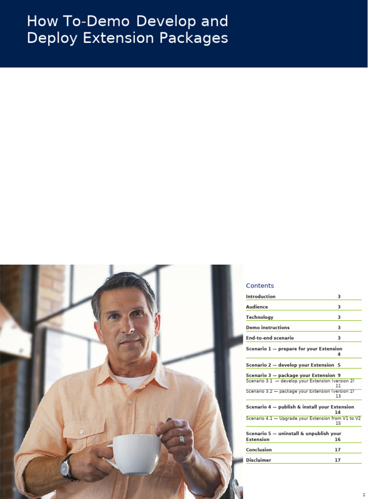 HOW To Develop and Deploy Extension Packages For Microsoft Dynamics NAV 2016 | PDF | Computer ...