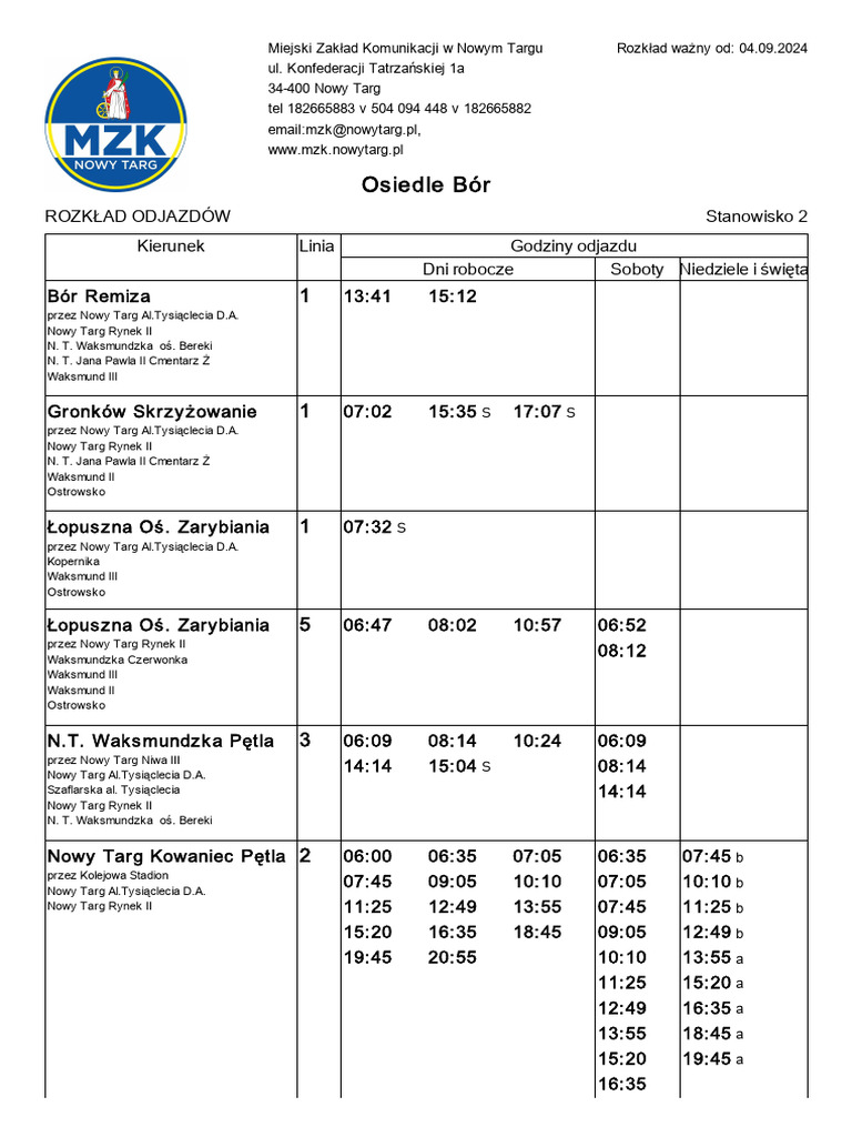 Osiedle Bór st.2 | PDF