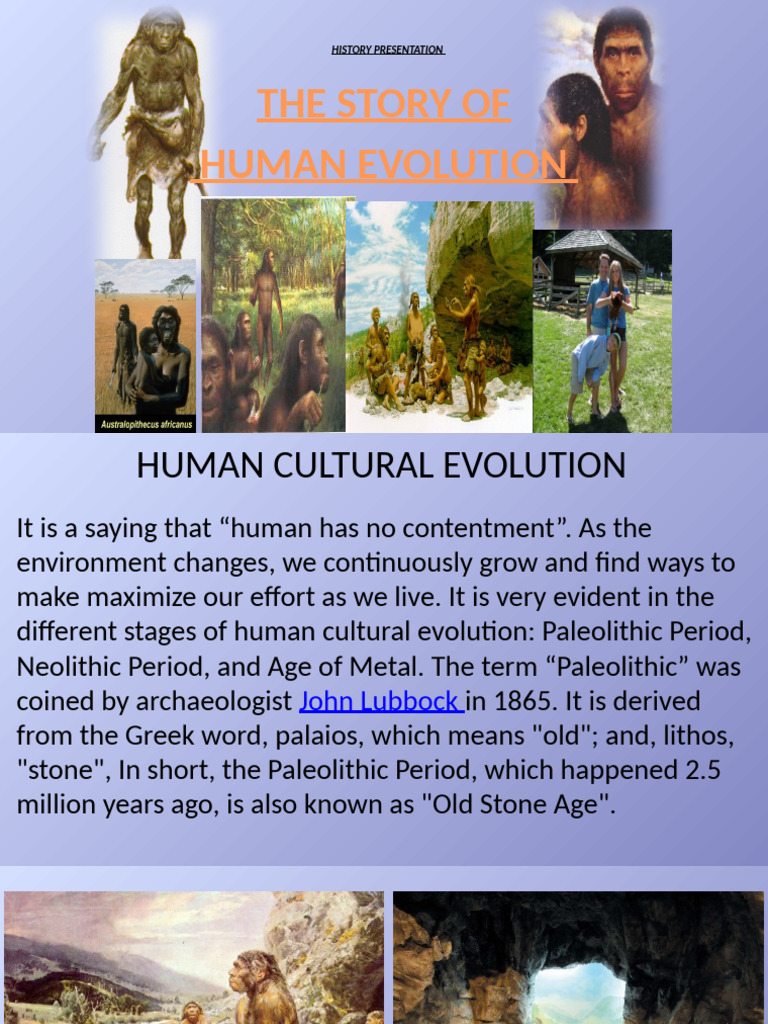 UCSP Report | PDF | Paleolithic | Homo