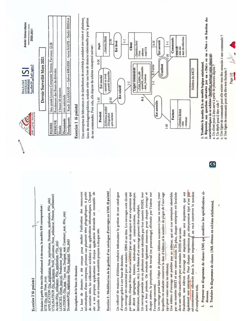 Ds Base de Données | PDF
