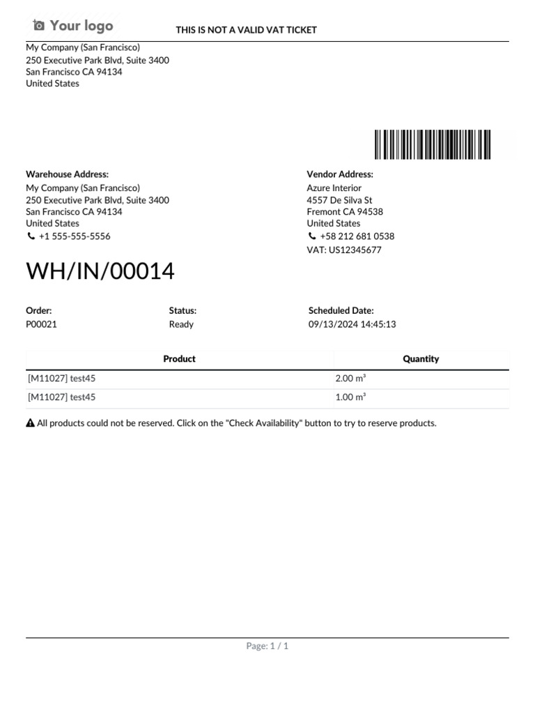 Picking Operations - Azure Interior - WH - IN - 00014 | PDF