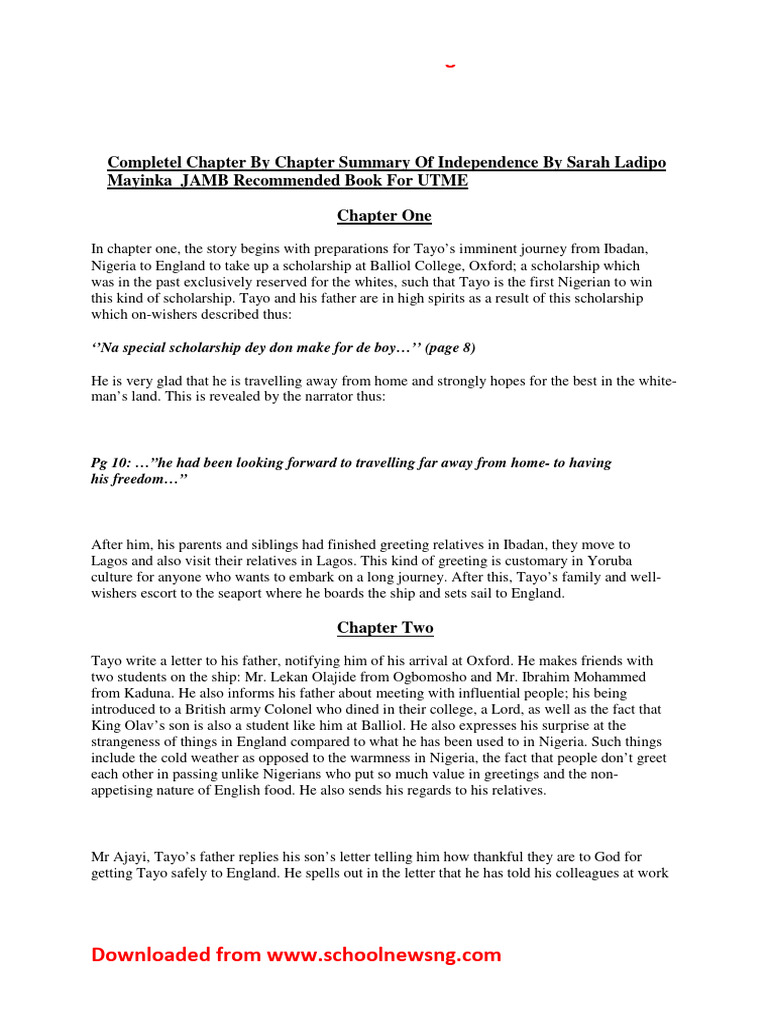 Microsoft Word in Dependence 2 | PDF | Nigeria