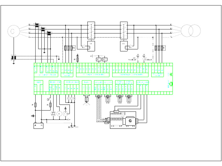 Agc 150 Generator Typical Wiring | PDF