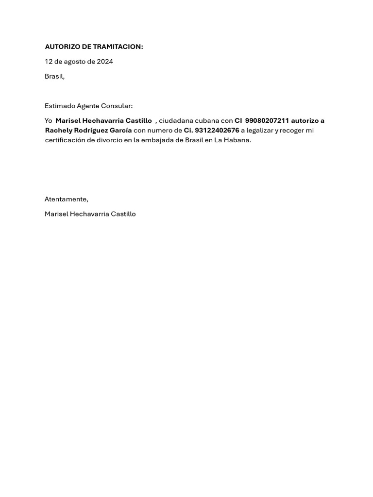 Marisel Autorizo | PDF