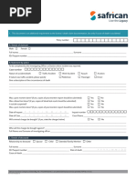 Safrican Funeral Claim Form Instructions | PDF | Identity Document
