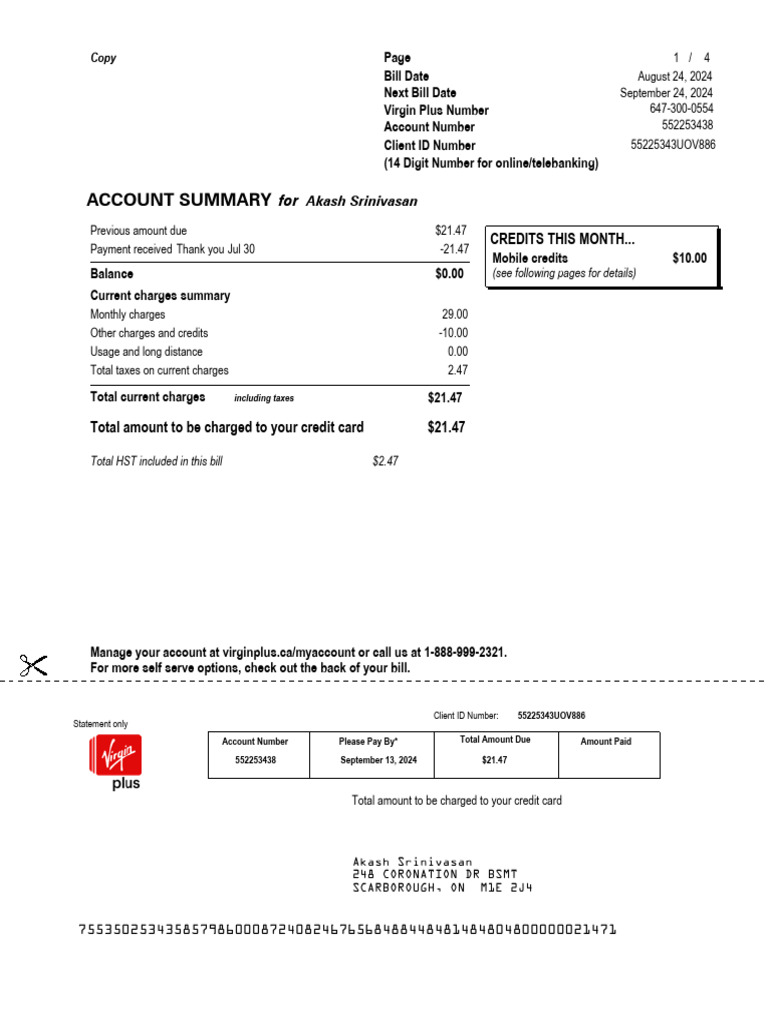 Virgin PDF | PDF | Payments | Credit Card