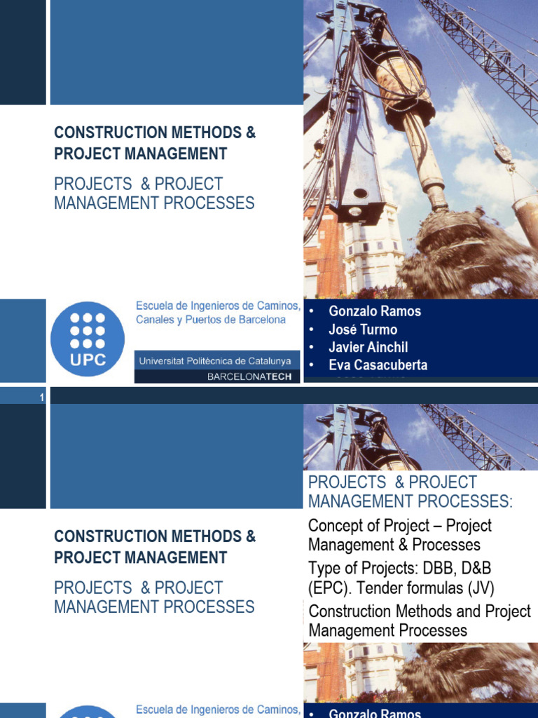 Construction Project Management | PDF | Project Management | Foundation ...