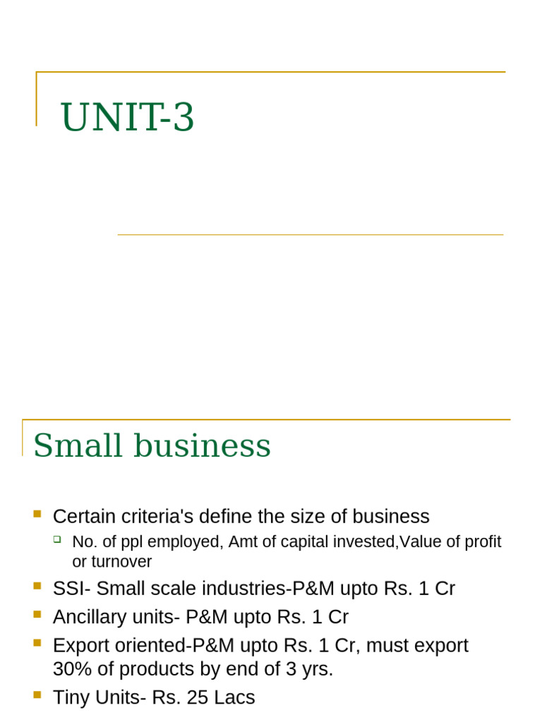 UNIT-3 Type of Business | PDF | Economies | Business