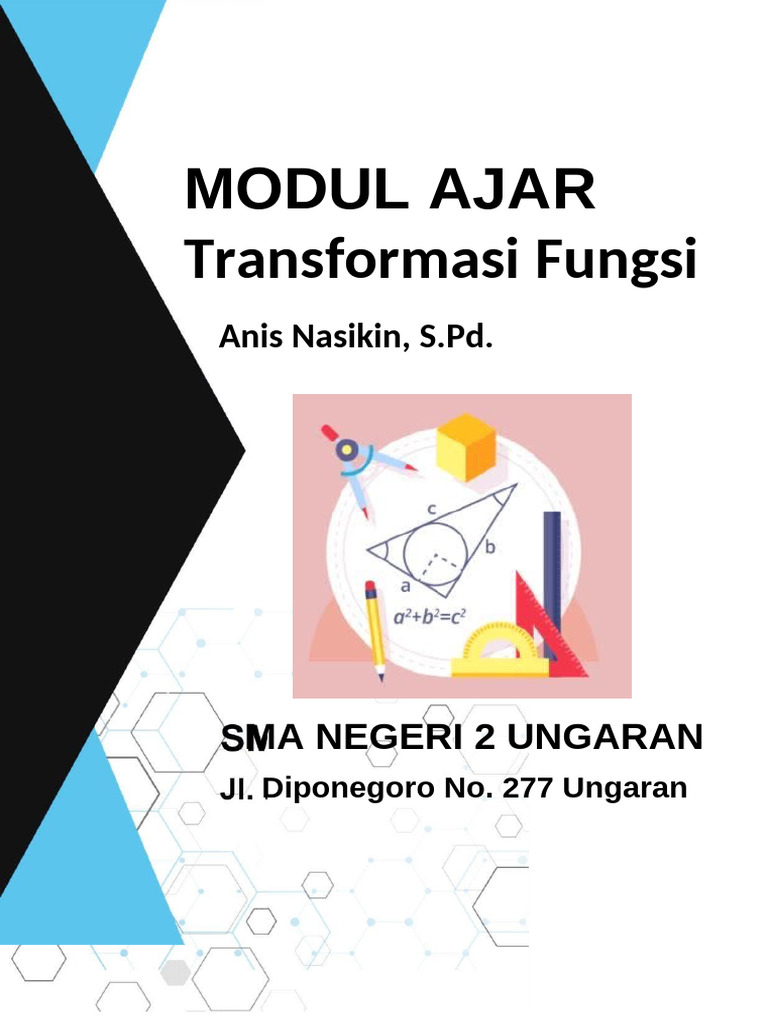 Modul Ajar Transformasi Fungsi Kelas 12 | PDF