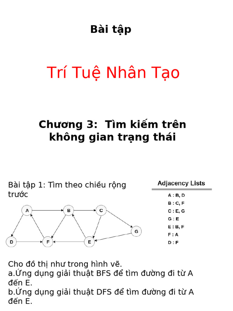 Exercises AI Ch3 | PDF