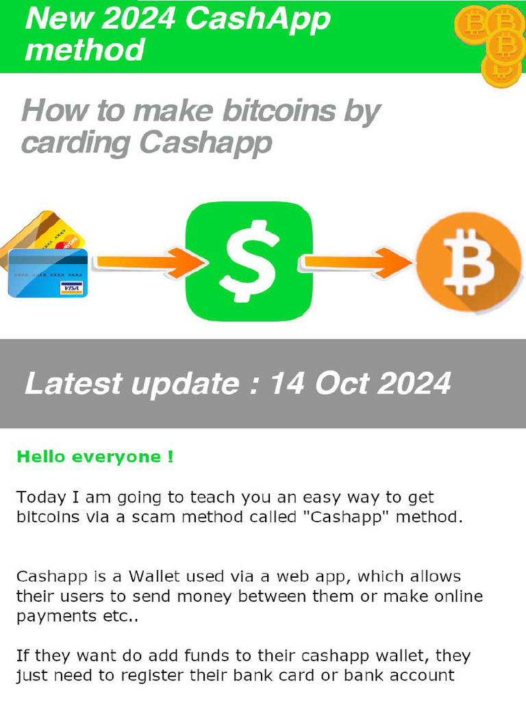 2023 - Carding CashApp | PDF