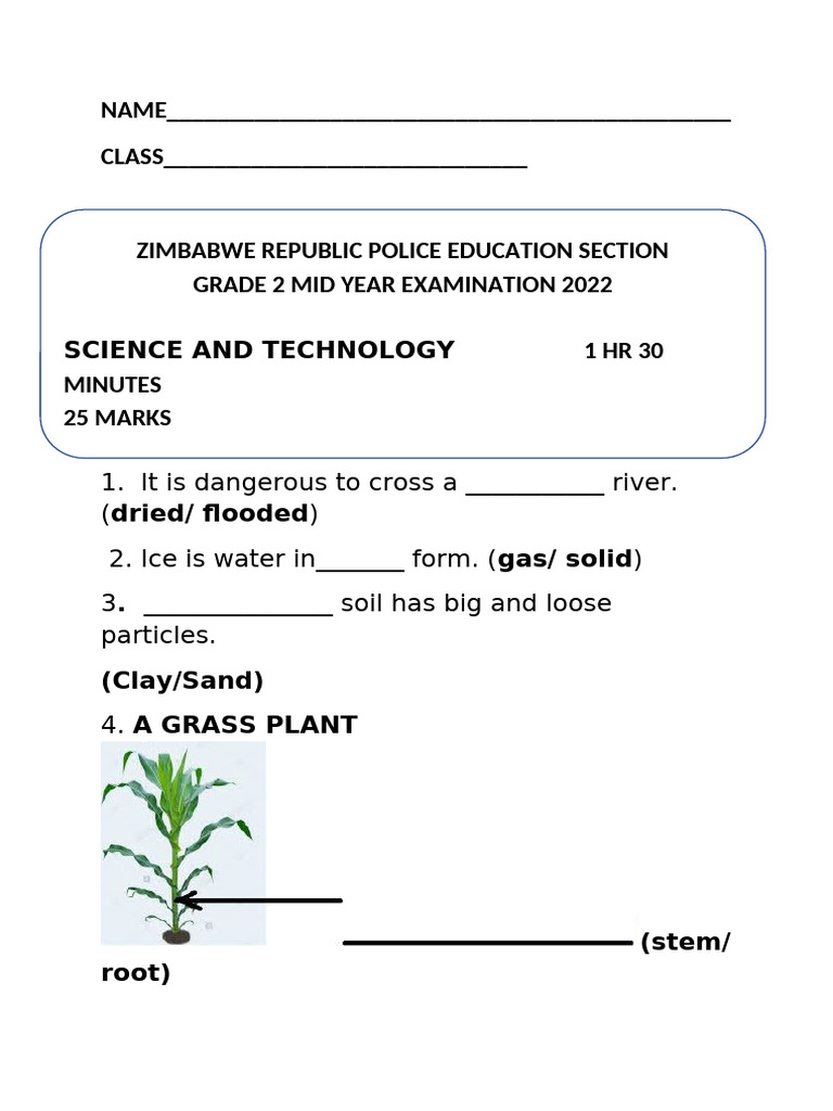 Grade 2 Science and Technology | PDF