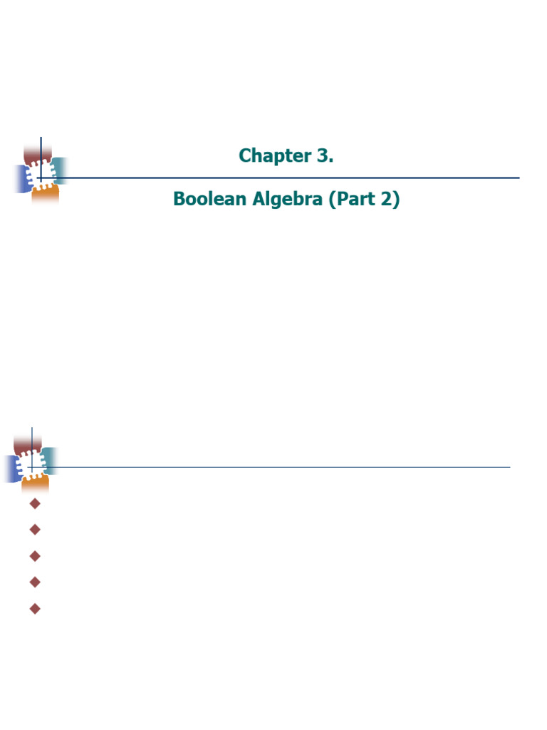 Roth 3 Boolean Algebra (Part 2) (Revised) | PDF | Algebra ... Roth 3 Boolean Algebra (Part 2) (Revised) | PDF | Algebra ...