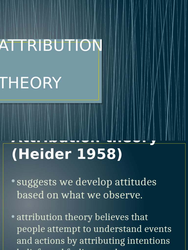 ATTRIBUTION | PDF