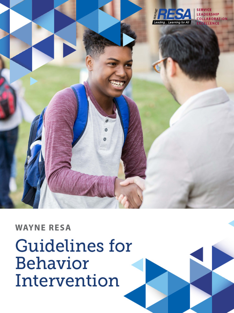 Wres A Guidelines For Behavior Intervention 2020073020 Ada | PDF ...