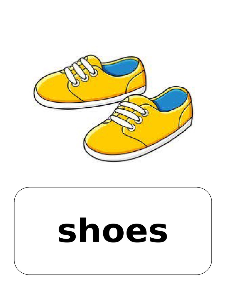 clothes flash card | PDF
